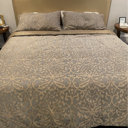 Waterford Bedding Carrick Ring Stitch Damask Comforter Set & Reviews ...