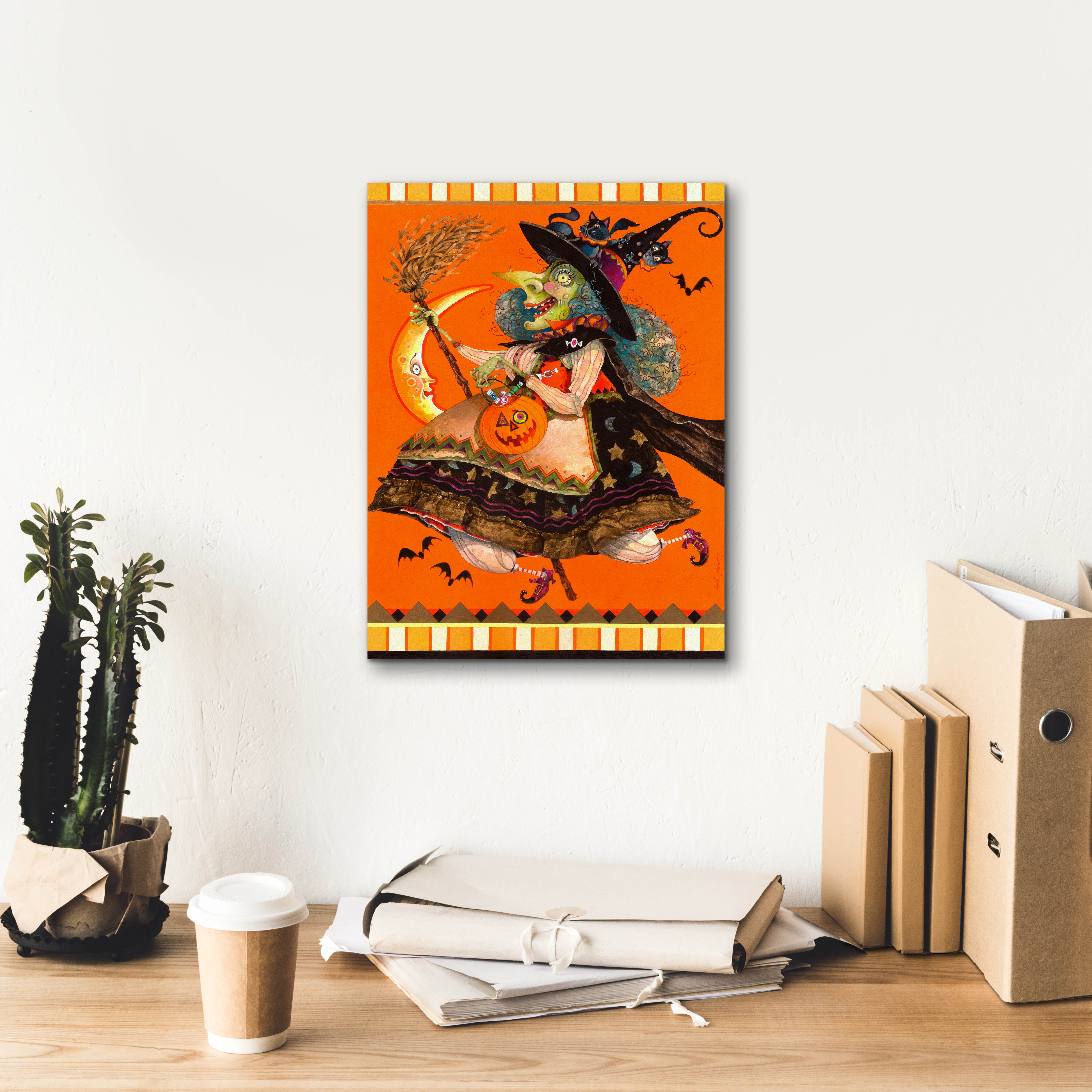 Trinx 'Witch' by David Galchutt Canvas Wall Art | Wayfair