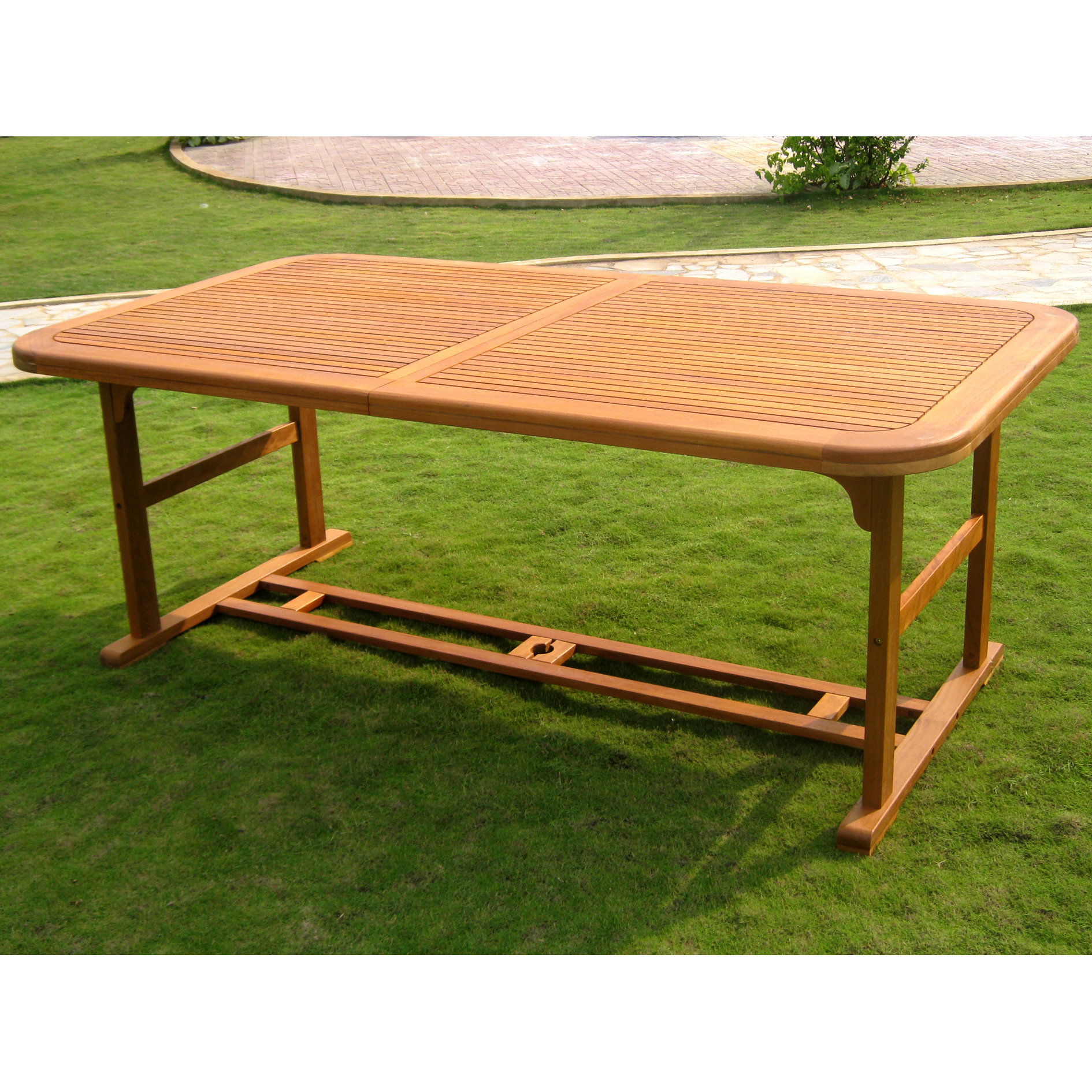 Bayou Breeze Kirkpatrick Extendable Solid Wood Dining Table | Wayfair