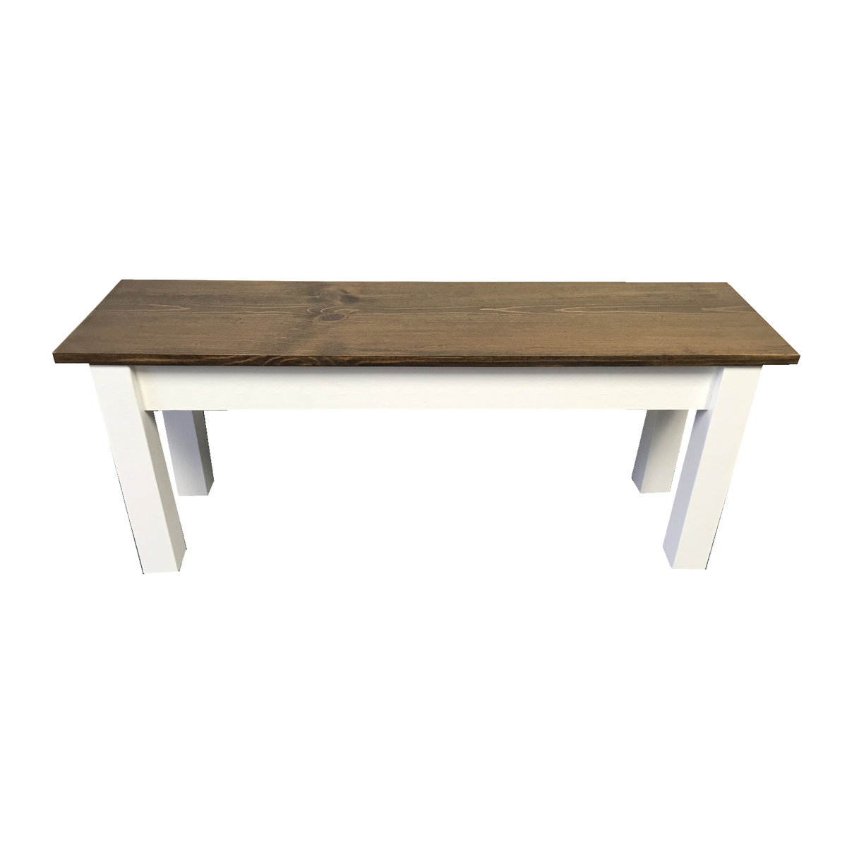 Highland Dunes Halton Wood Bench & Reviews | Wayfair