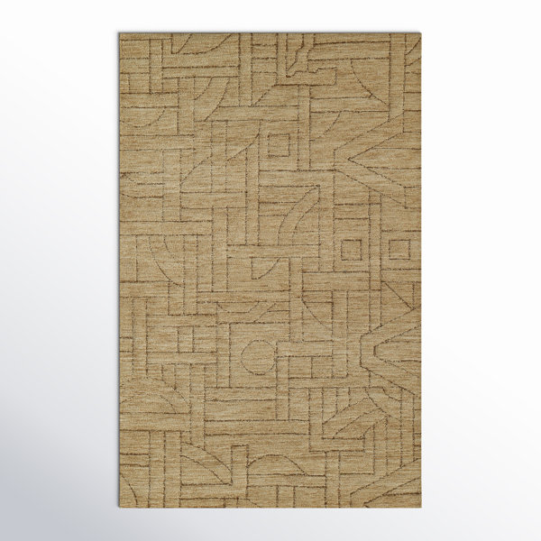 Ann-Sophie Hand Tufted Wool Natural Area Rug 5'' X 8'' & Reviews ...