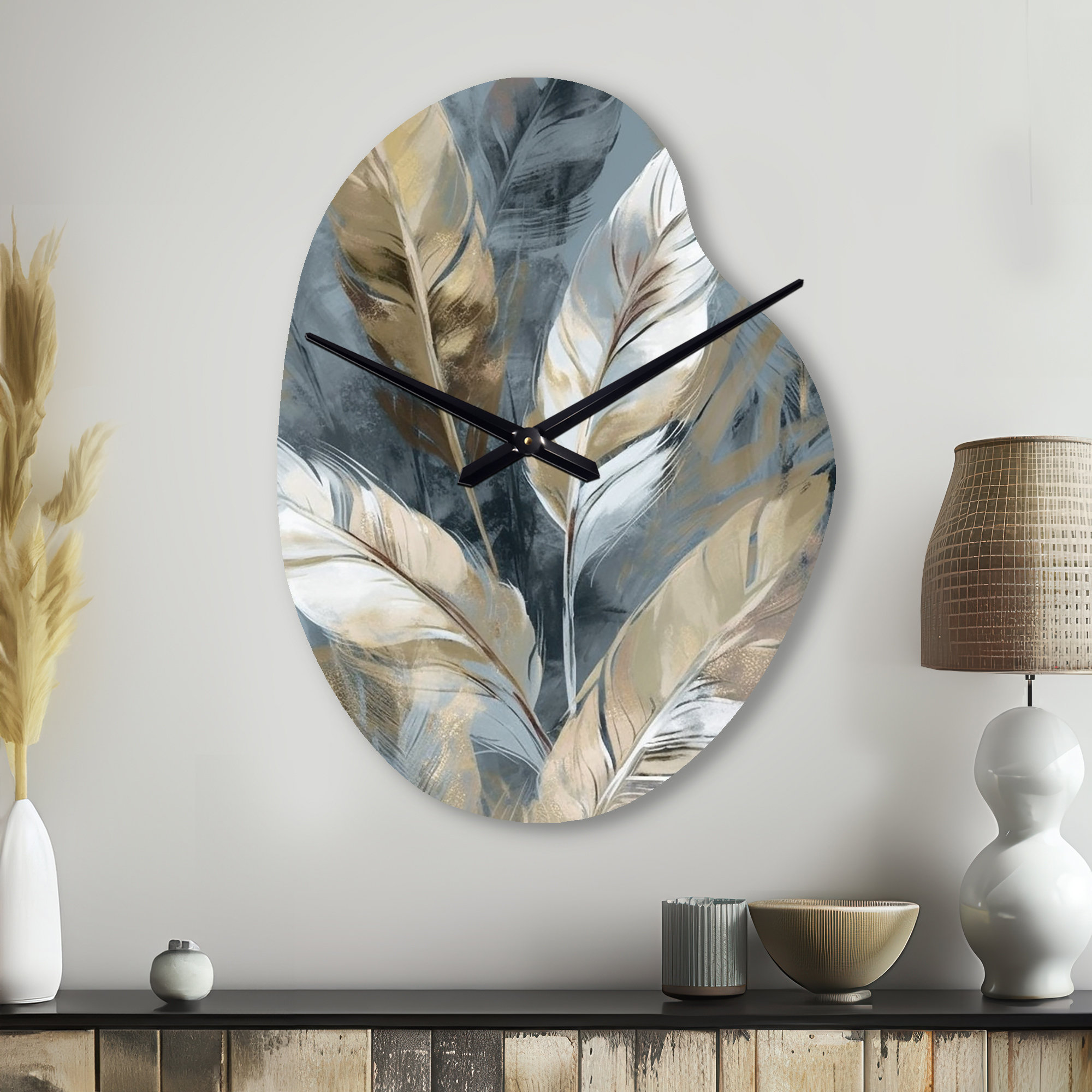 Design Art Gold And Grey Impressions Of Bohemian Energy II - Boho ...