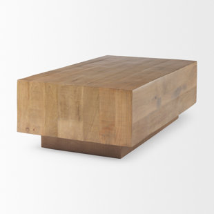Block Square Coffee Tables You'll Love | Wayfair