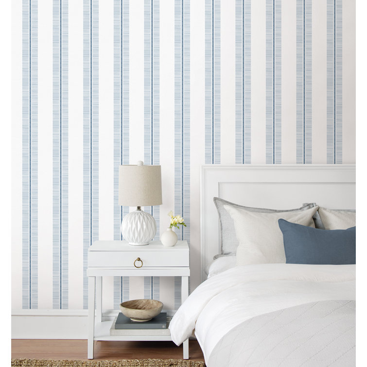 Ebern Designs Celimar Peel & Stick Striped Roll & Reviews | Wayfair