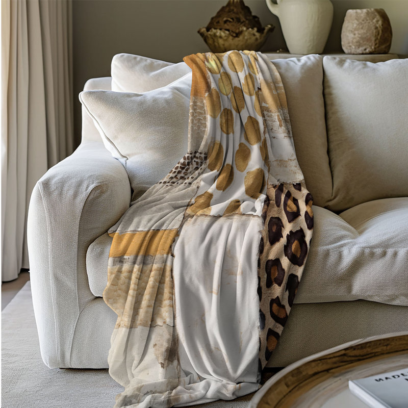 MentionedYou Shiny Wildlife - 1 Piece Premium Sherpa Blanket Throw ...
