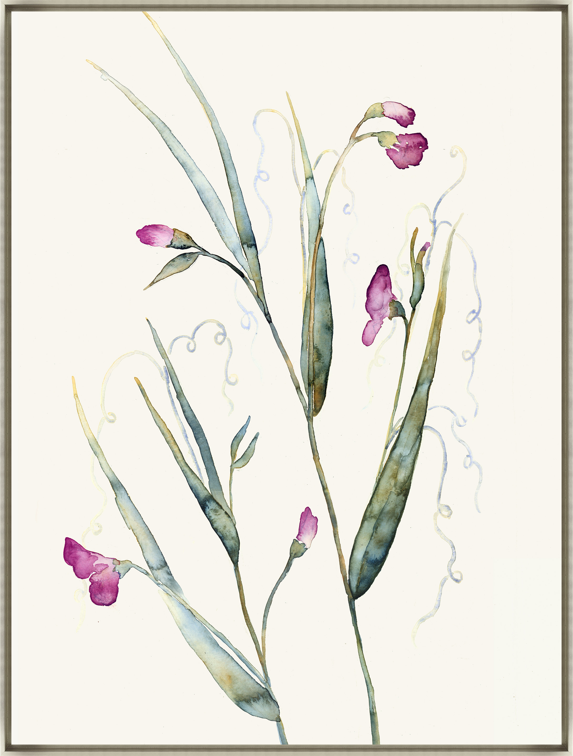 Chelsea Art Studio Birth Inflorescence II by Beverly Fuller - Wrapped ...