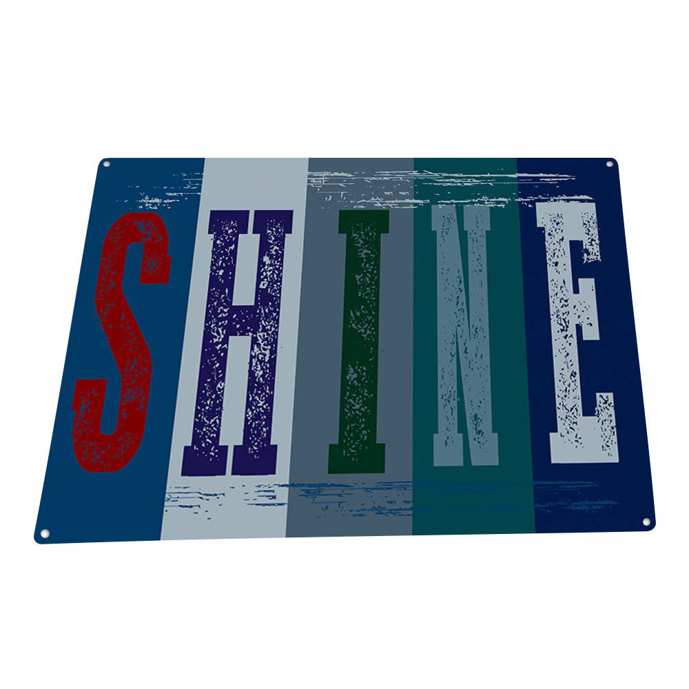 Winston Porter Rustic Shine Sign | Wayfair