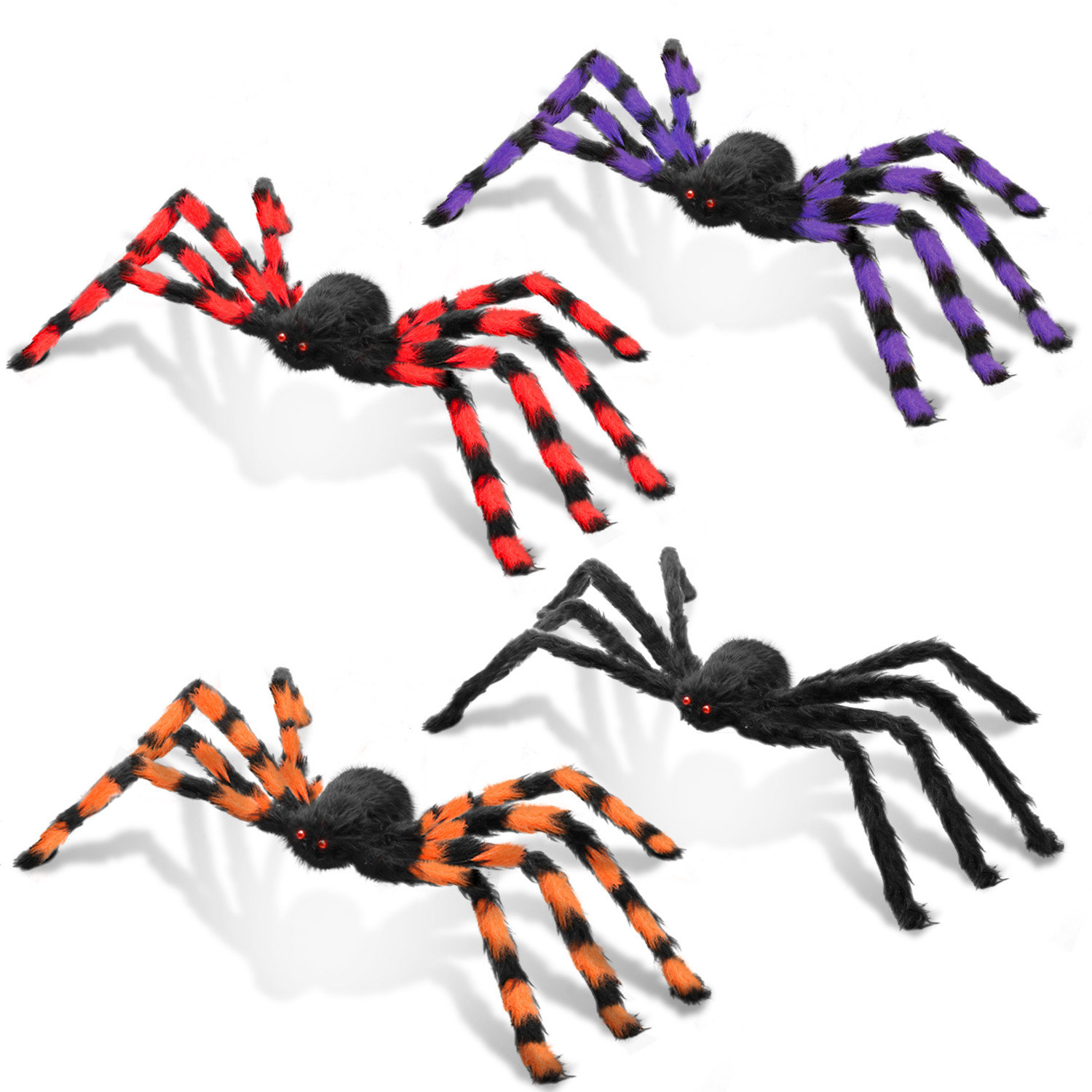 The Holiday Aisle® 11.8Inch Halloween Fake Spider Decor Haunted House ...
