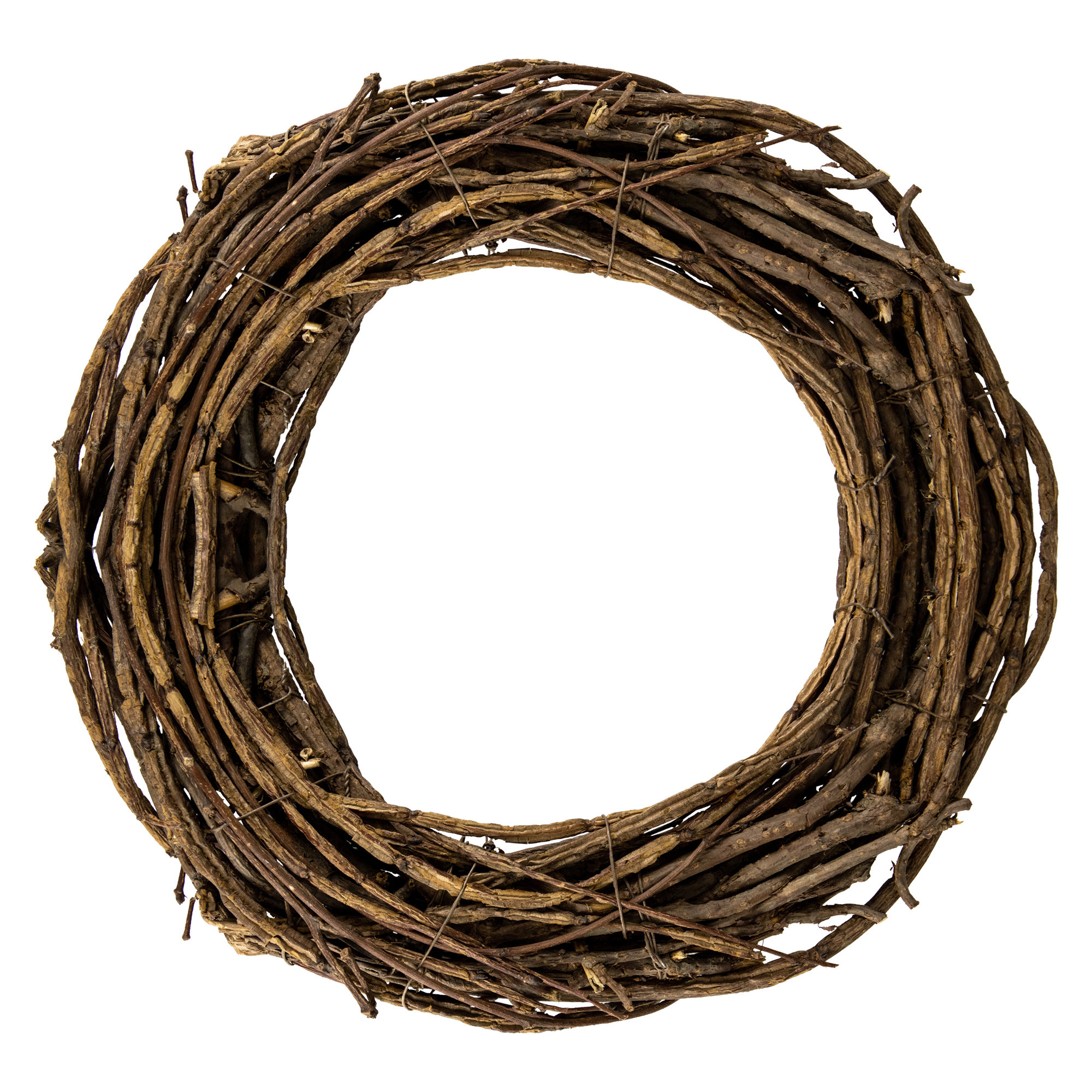 Northlight Seasonal Natural Grapevine and Twig Artificial Spring Wreath ...