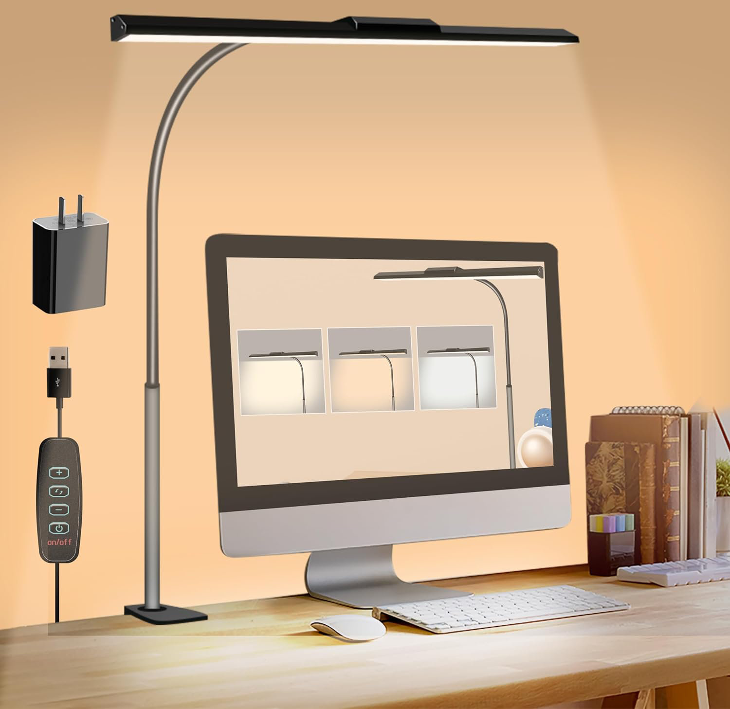 Wrought Studio LED Desk Lamps For Home Office Eye-Caring Architect Lamp ...