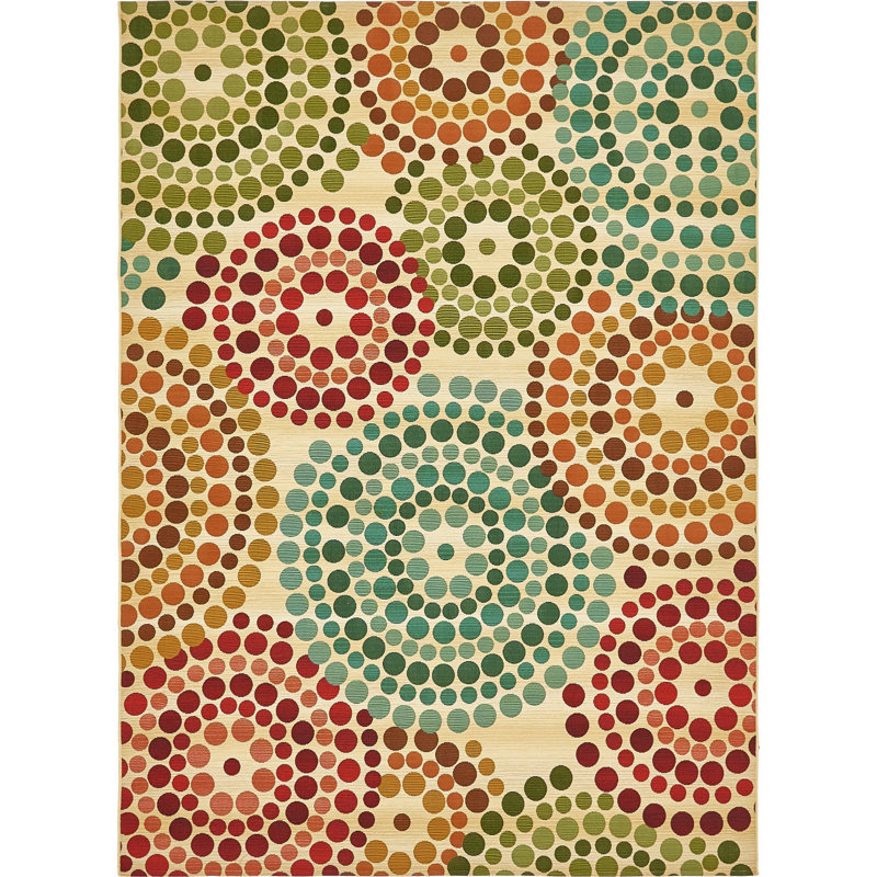 Wade Logan® Deweese Machine Woven Indoor/Outdoor Rug & Reviews | Wayfair