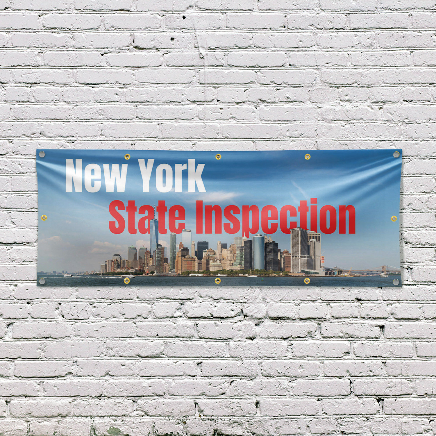 SignMission New York State Inspection Banner | Wayfair