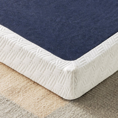 Alwyn Home Nikias Metal Box Spring with Wood Slats & Reviews | Wayfair