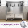 Balconera Professional Stainless Steel 304 Dog Bathtub (Left Door ...