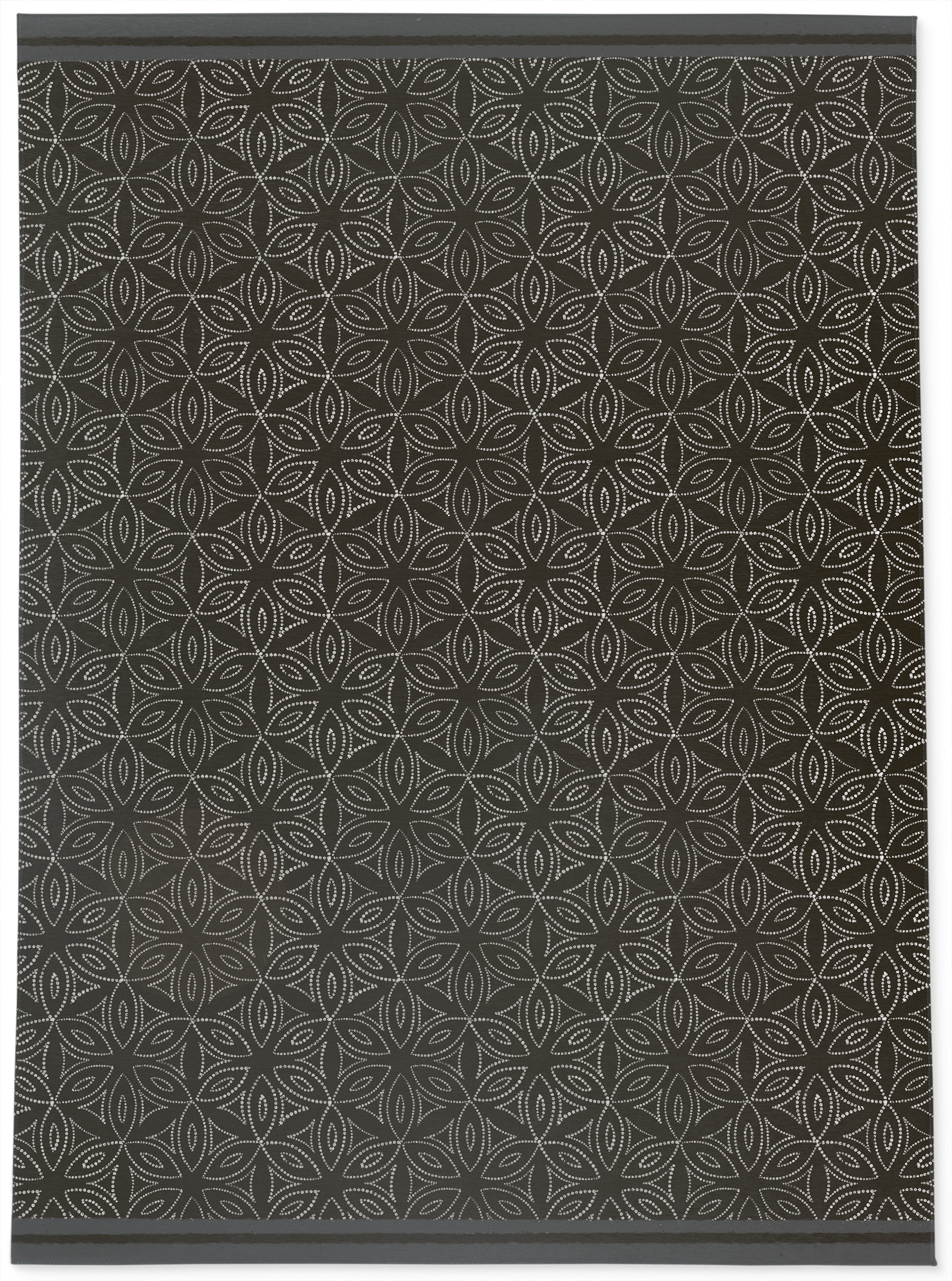 Dakota Fields Jeanne Geometric Charcoal/Brown Indoor / Outdoor Area Rug ...