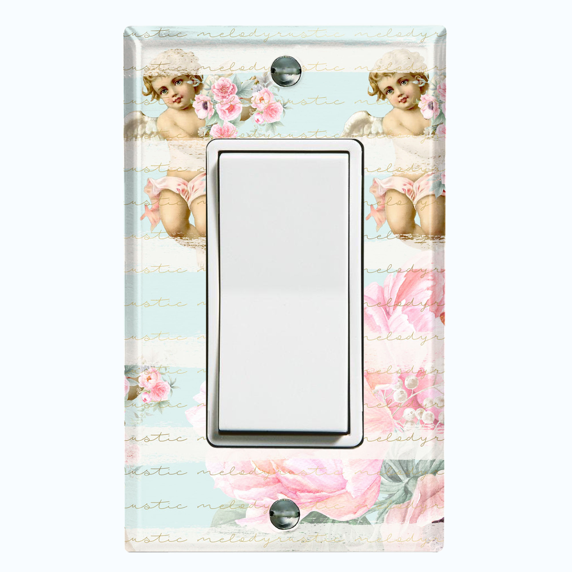 WorldAcc Cupid 1-Gang Toggle Light Switch Wall Plate | Wayfair