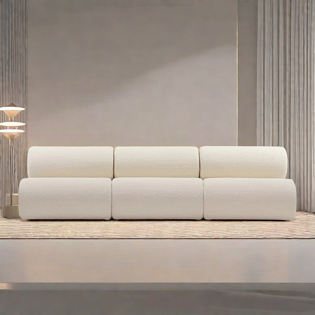 Axis Living Cream Lounge Modular Sofa | Wayfair