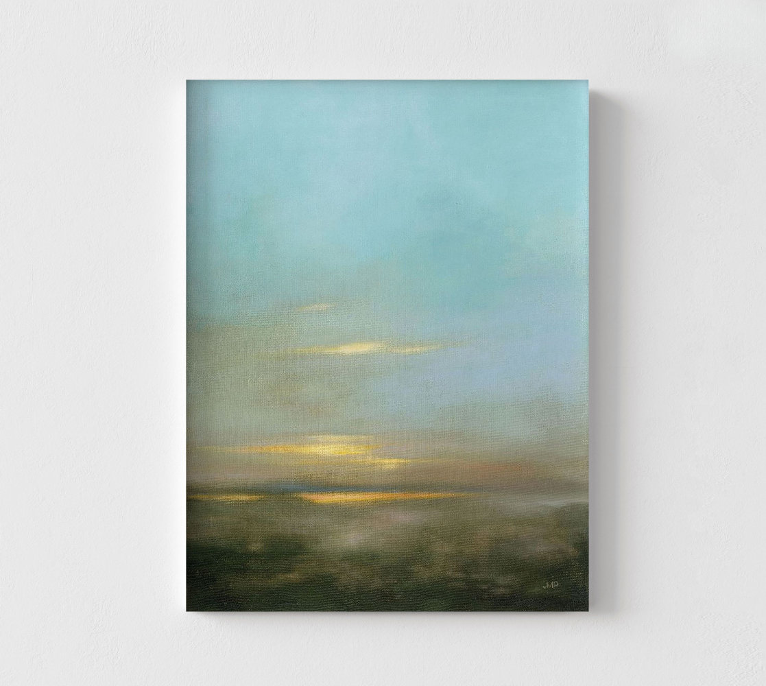 Wade Logan® Dusk Abstract Wall Art Poster, Sunset Painting Doctors ...