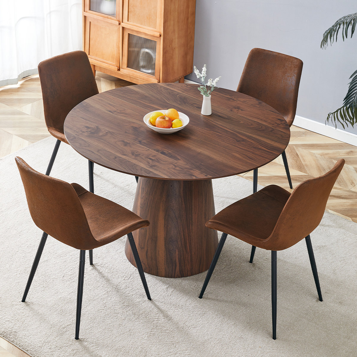 George Oliver Round Dining Table Set - Wayfair Canada