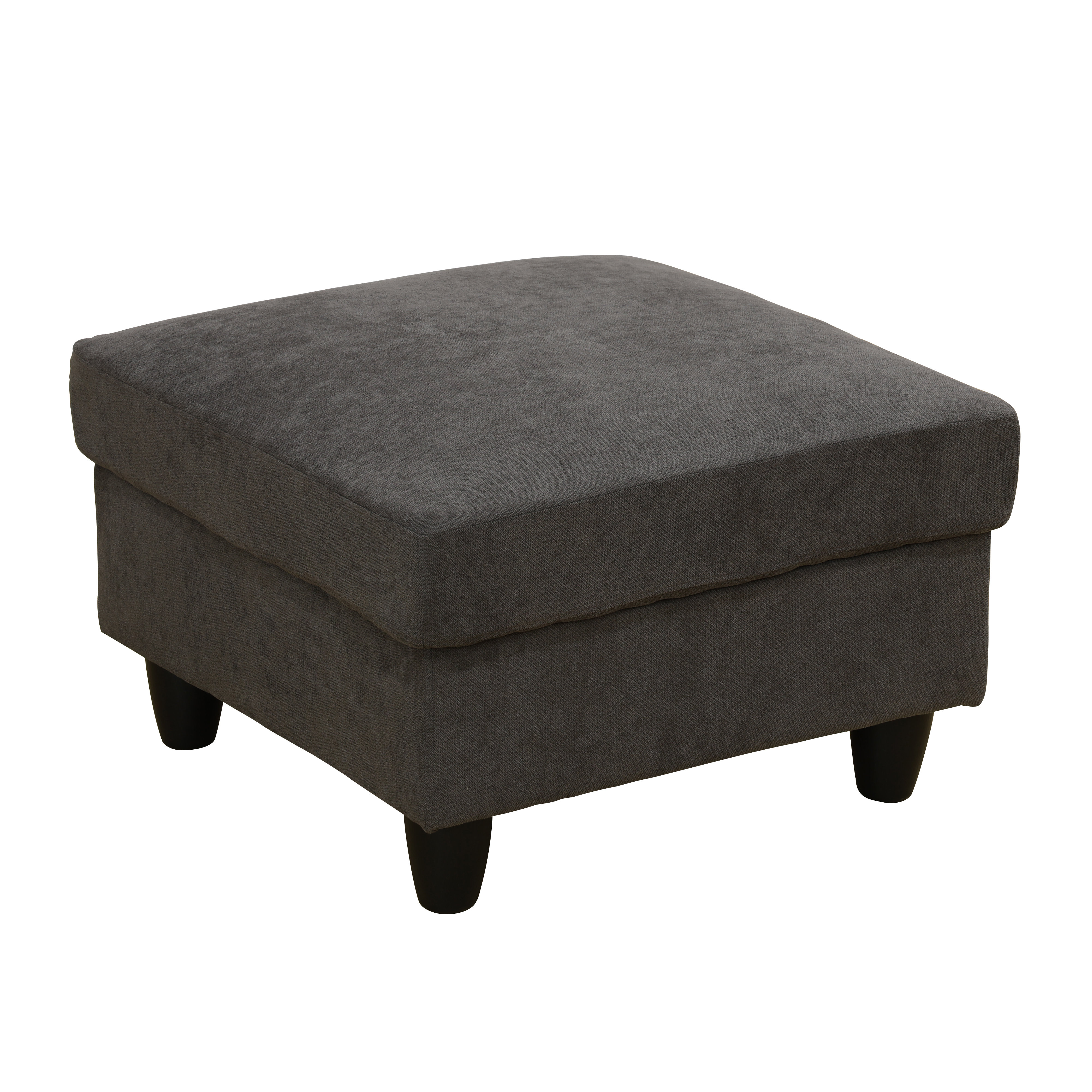 Hokku Designs Degerald 28.5" Wide Flannel Tufted Ottoman & Reviews ...