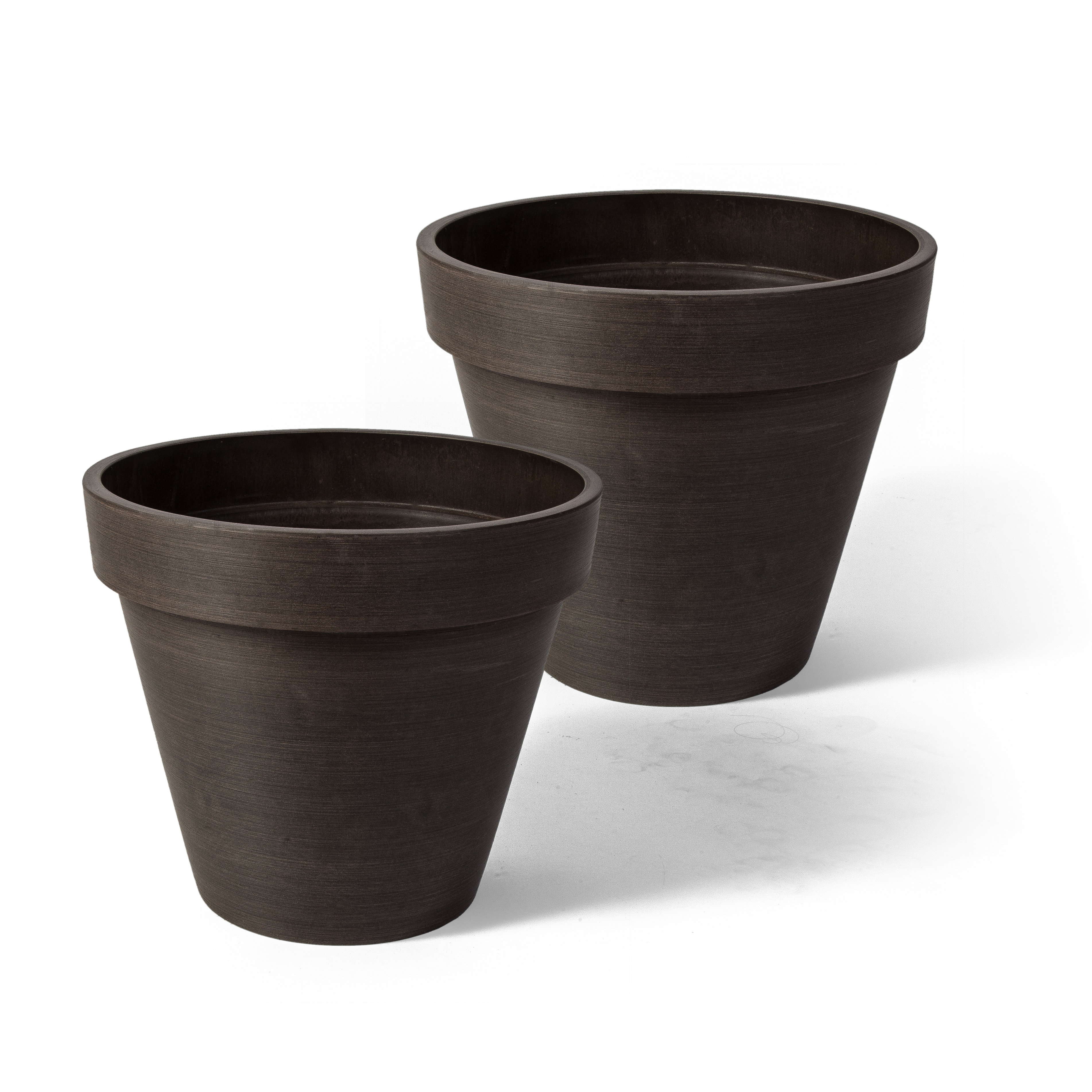 Charlton Home® Cara Composite Pot Planter Set & Reviews | Wayfair