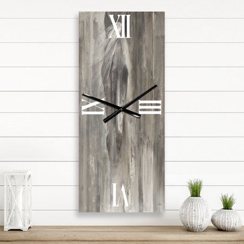 Rectangular Wall Clocks You'll Love | Wayfair