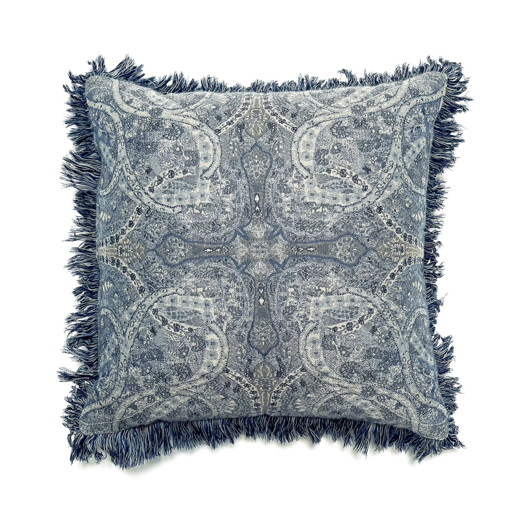 Sabira Jabree Damask Wool Throw Pillow | Wayfair