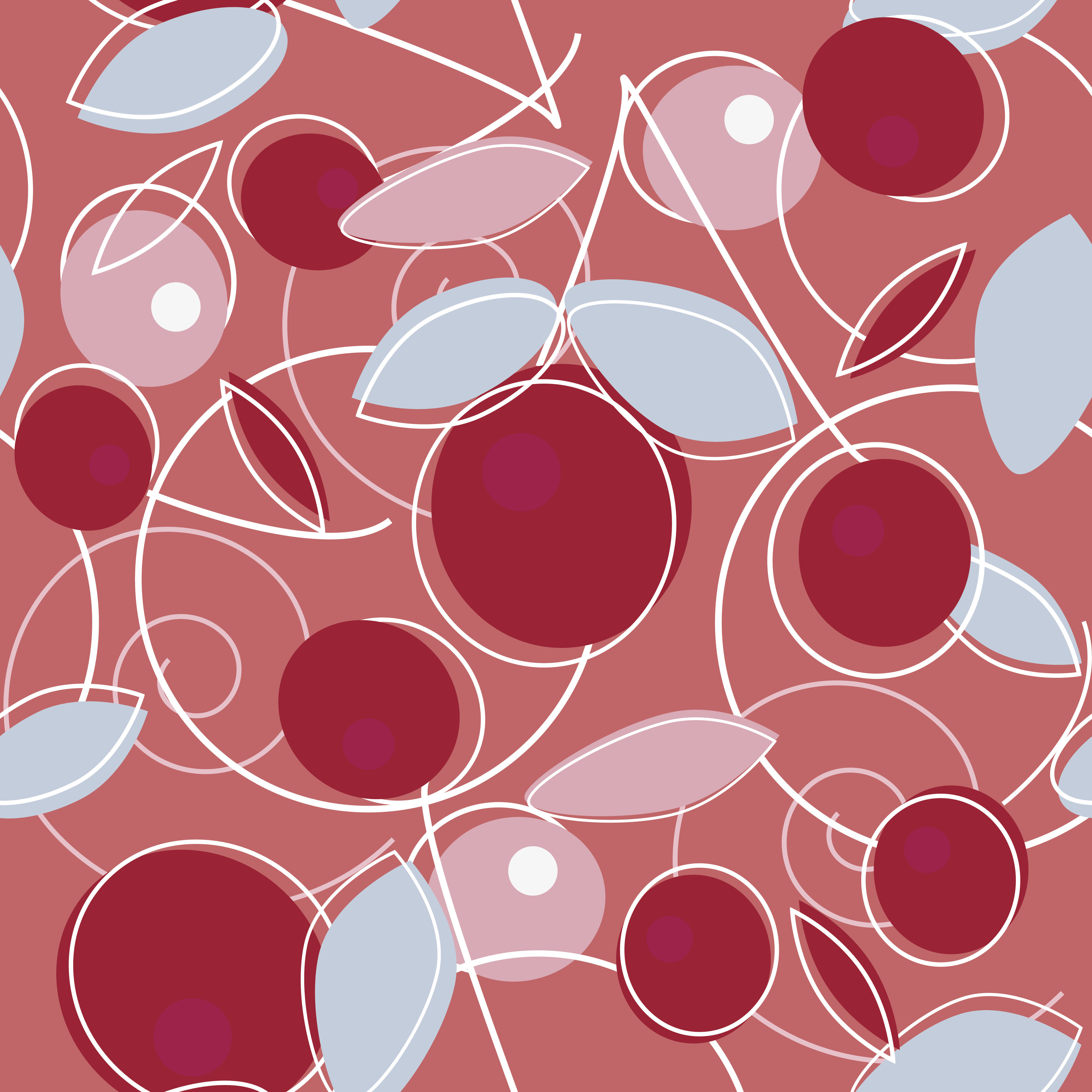Hokku Designs Christyana Cherry On Canvas by Suriko Graphic Art | Wayfair