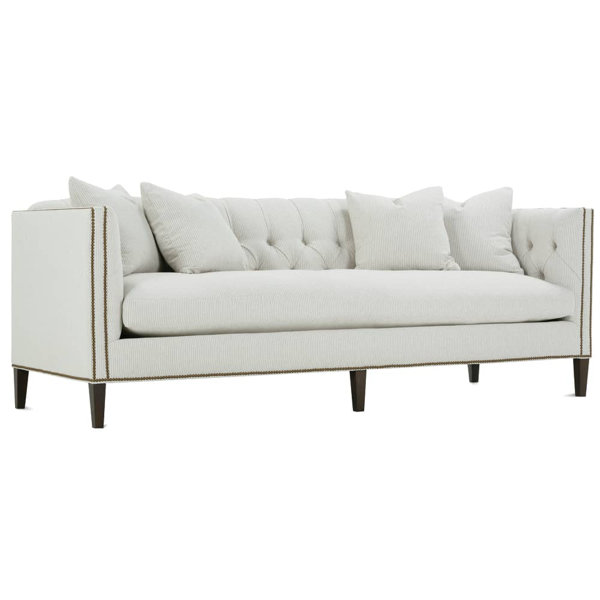 Rowe Furniture Brette 92" Square Arm Sofa with Reversible Cushions ...