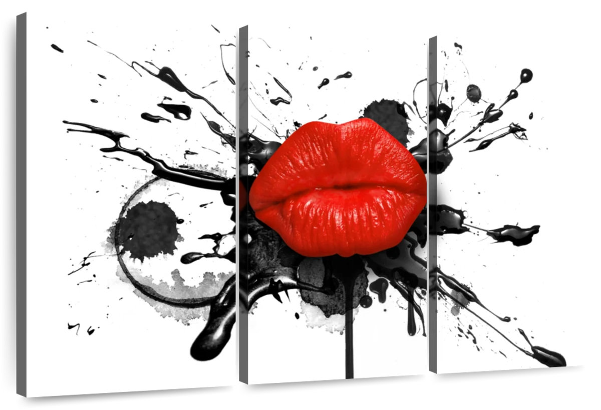 Elephant Stock Smacking Red Lips | Wayfair