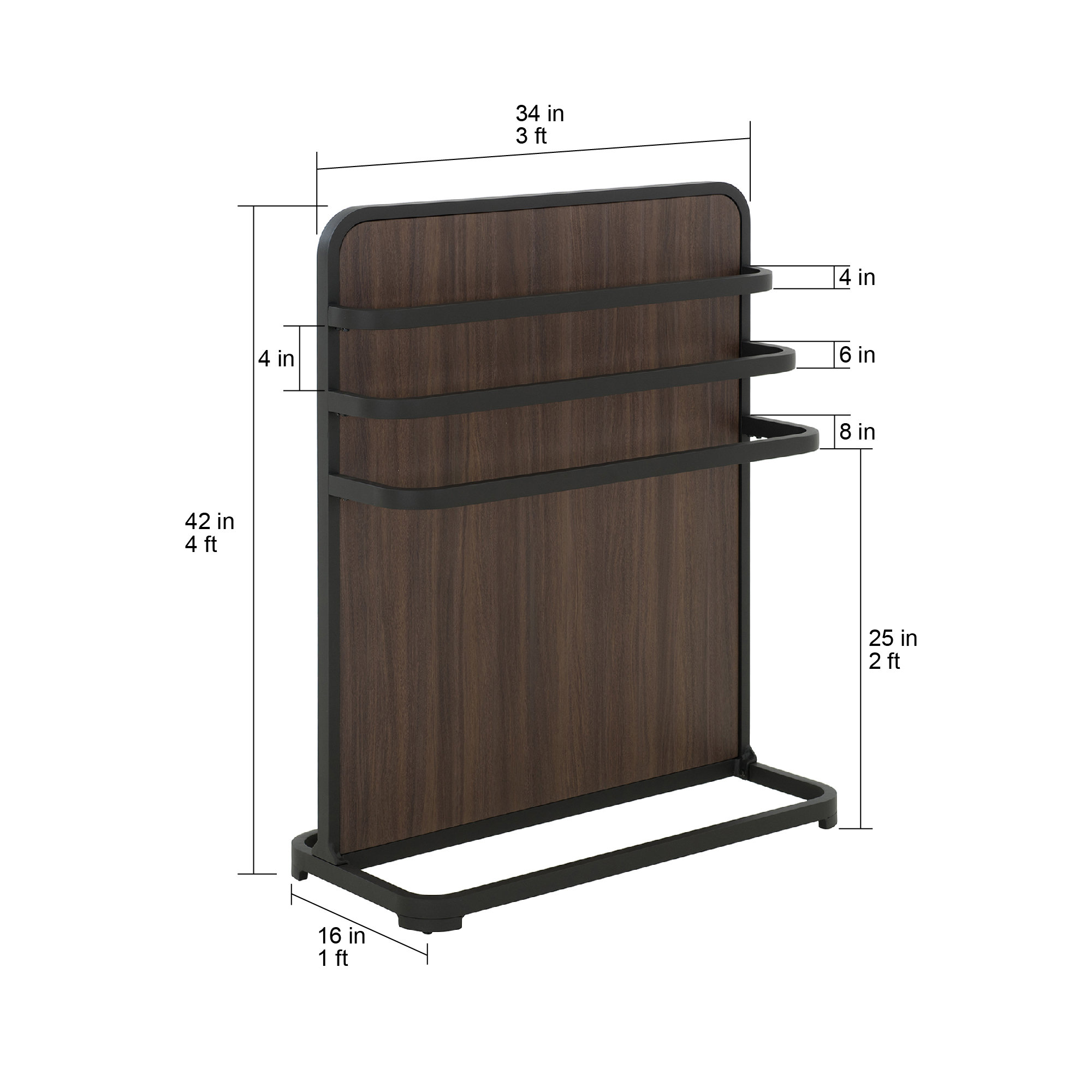 Sunjoy Gallons Gallon Water Resistant Metal Lockable Towel Valet Holder ...