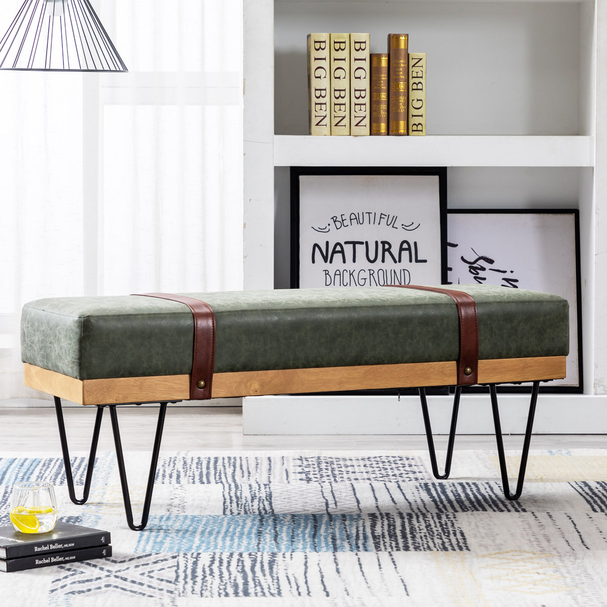 17 Stories Josiaha Upholstered Bench & Reviews | Wayfair