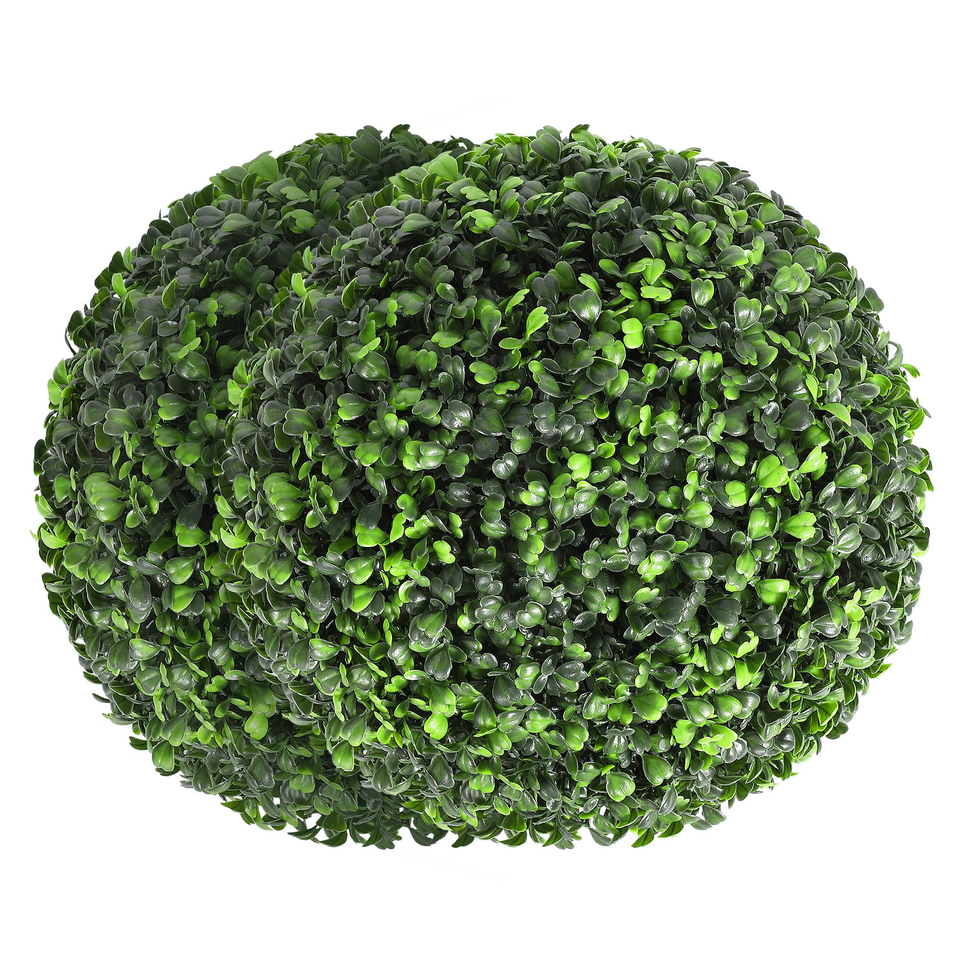 Primrue 2 Pcs 12” Artificial Plant Topiary Ball, Faux Boxwood Balls ...