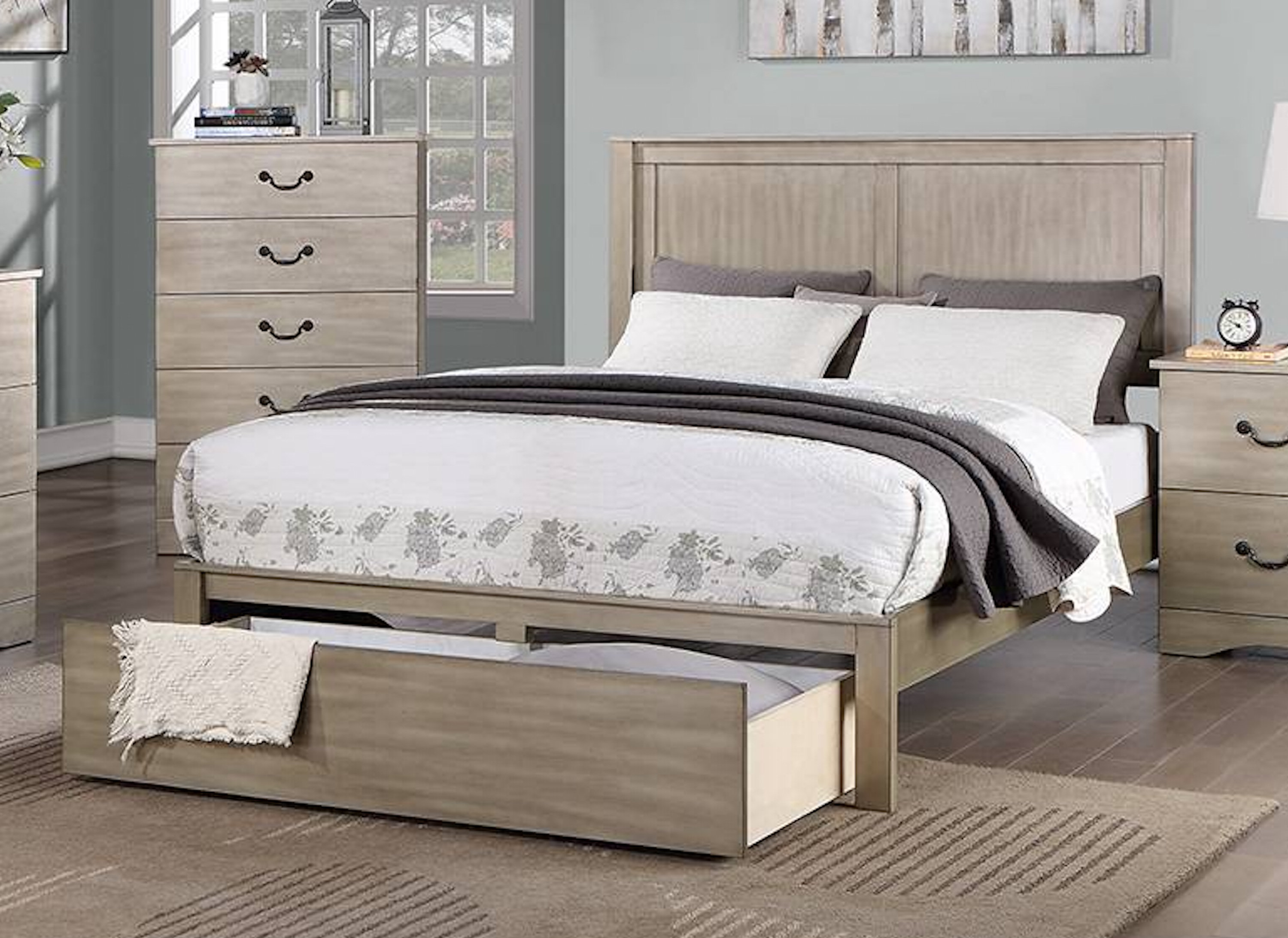 Red Barrel Studio® Djuan Standard Storage Platform Bed | Wayfair