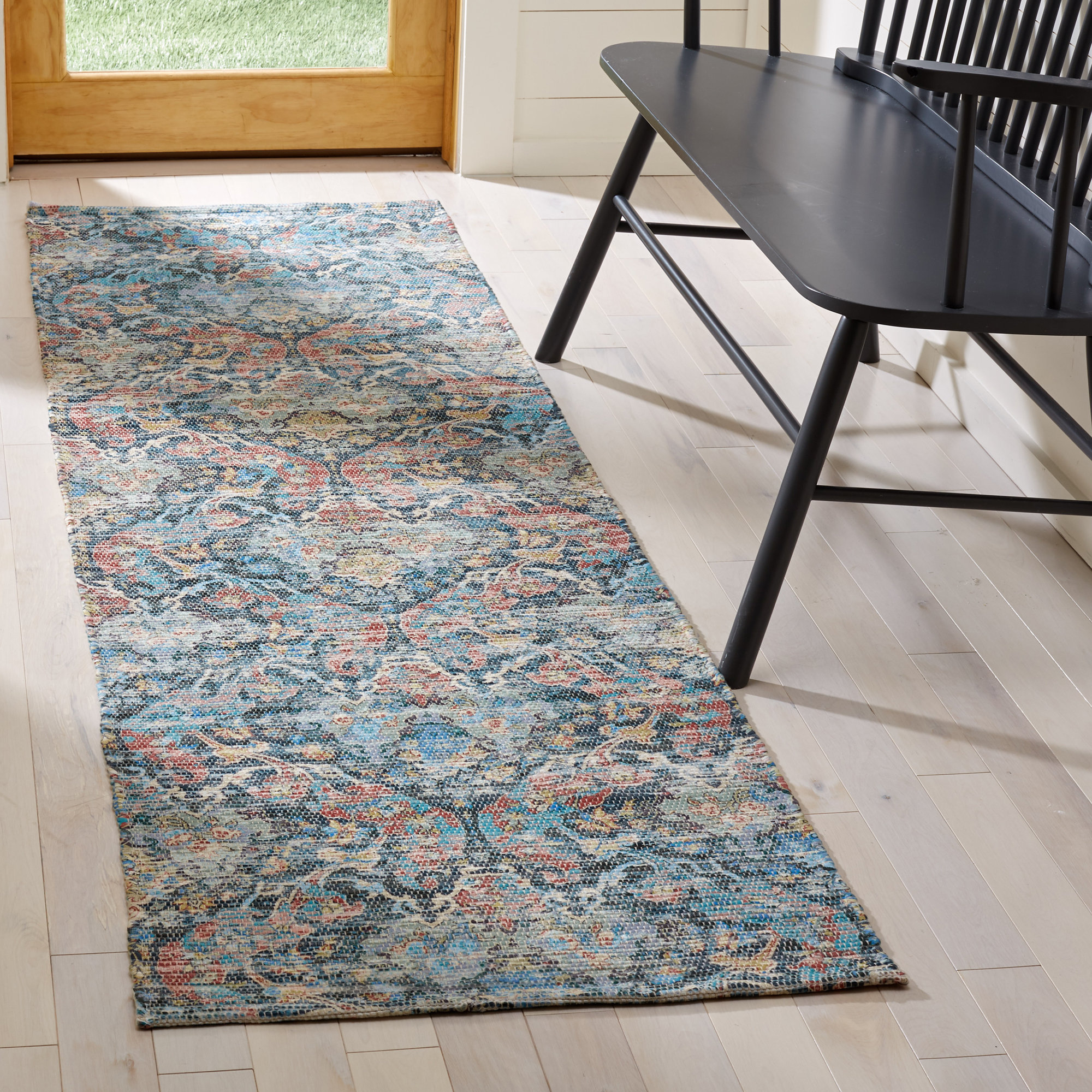 Bungalow Rose Amanda Hand Loomed Performance Geometric Rug & Reviews ...