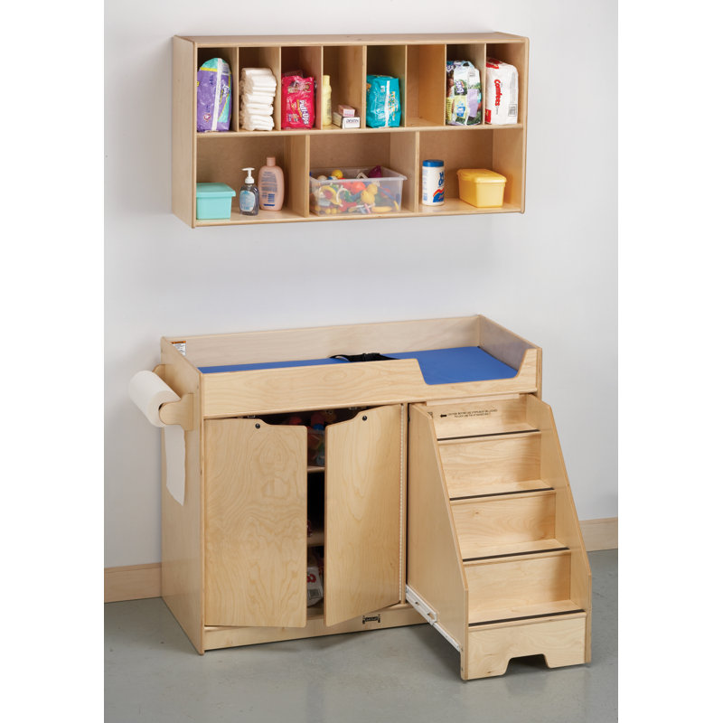 Jonti-Craft® Changing Table with Stairs Combo | Wayfair