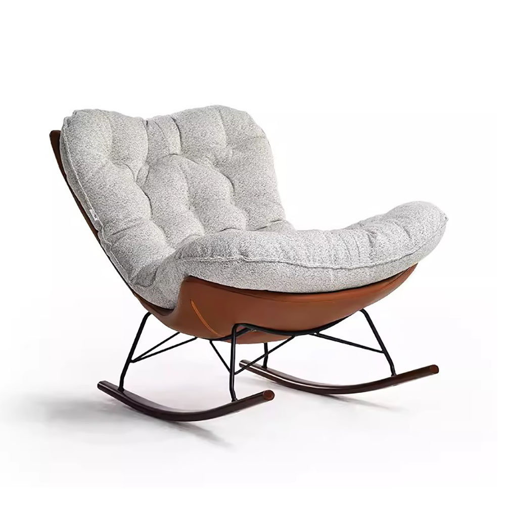 Comfort Zone Furniture.e Rocking Chair Nordic Light Luxury Single ...