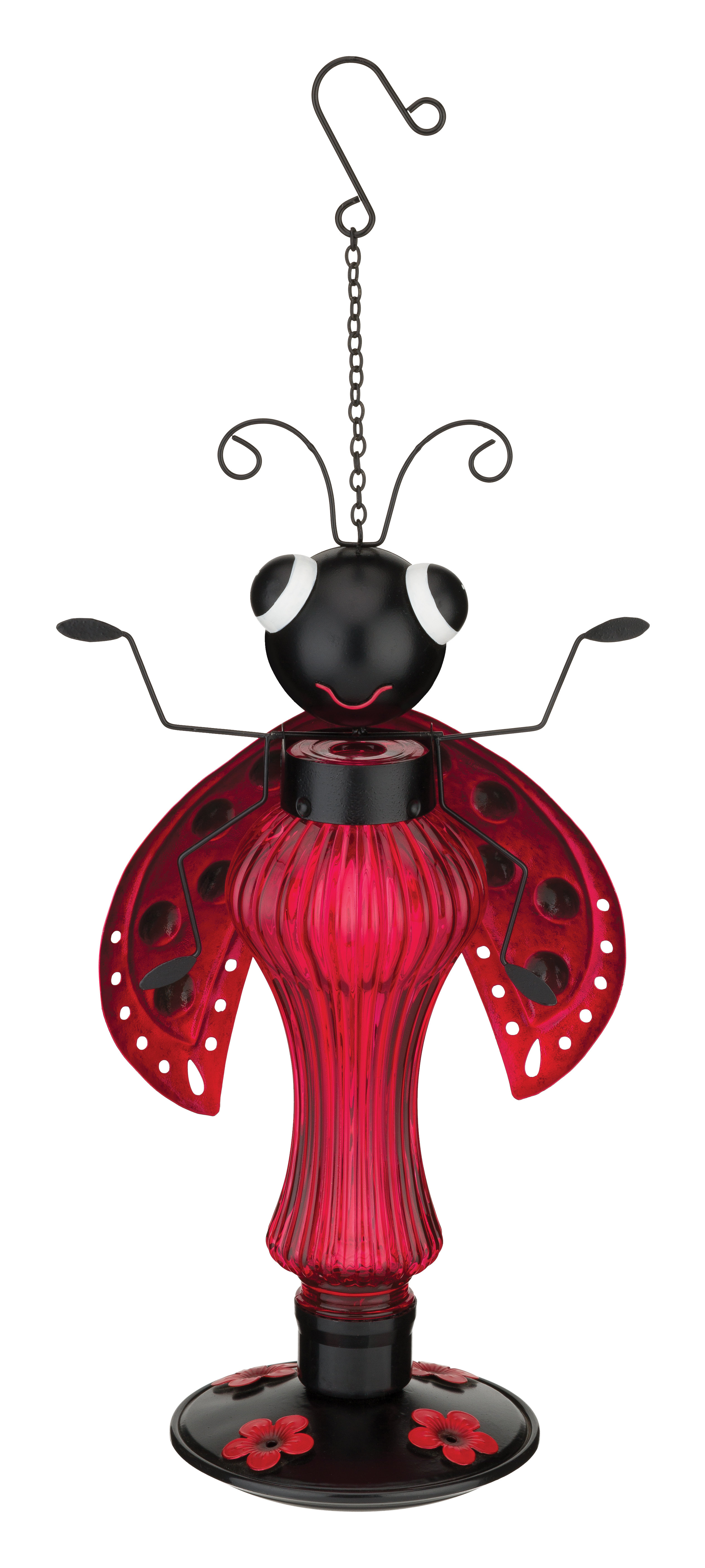 Regal Art & Gift Critter Hummingbird Feeder - Ladybug & Reviews | Wayfair