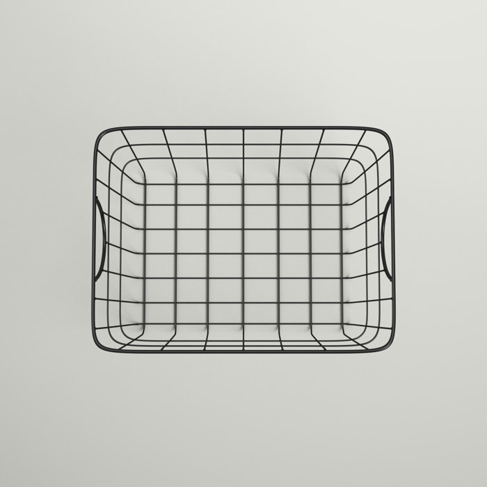Dotted Line™ Albie Utility Metal/Wire Basket & Reviews | Wayfair