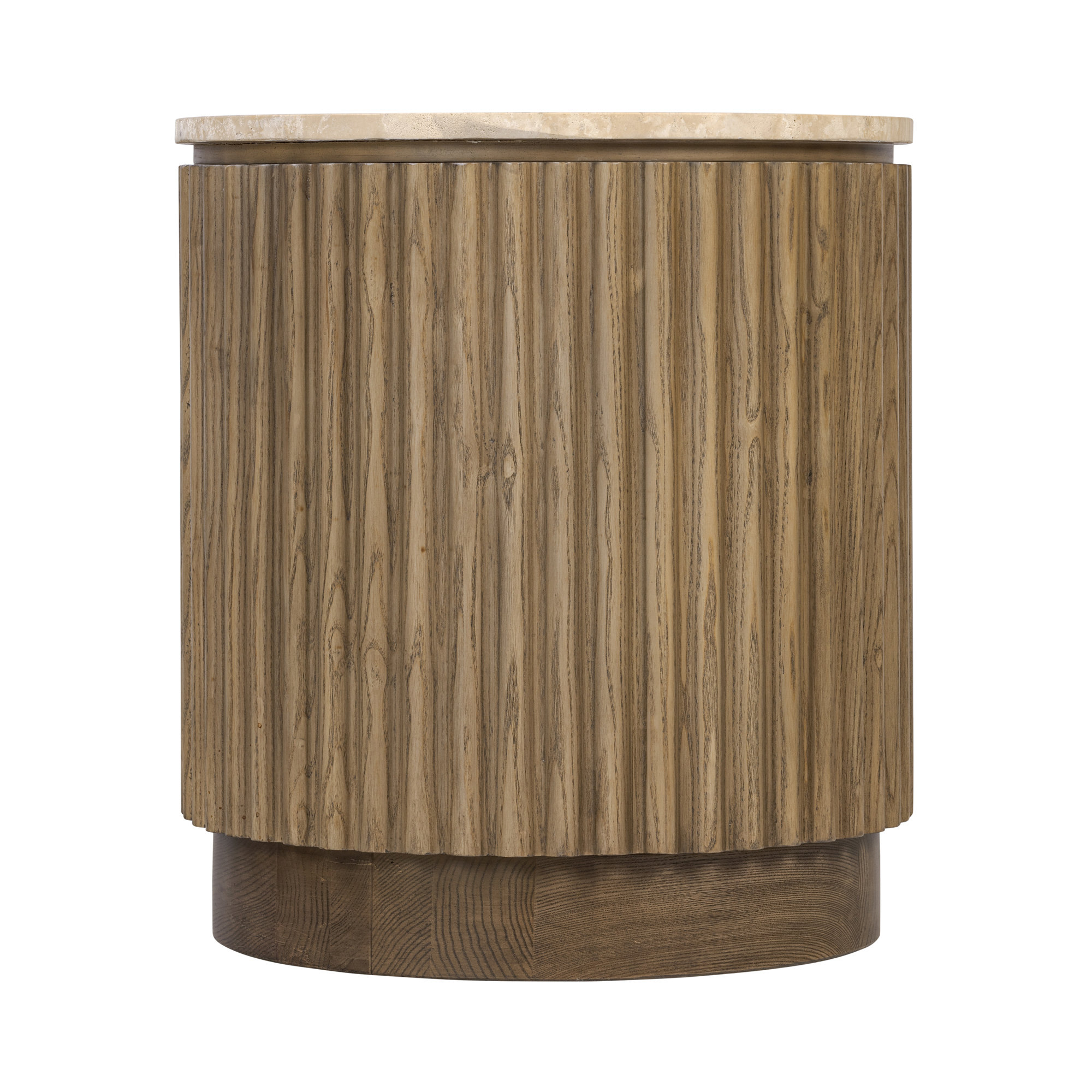 Varaluz Donovan Side Table - Harvest Oak/Mushroom Oak | Wayfair