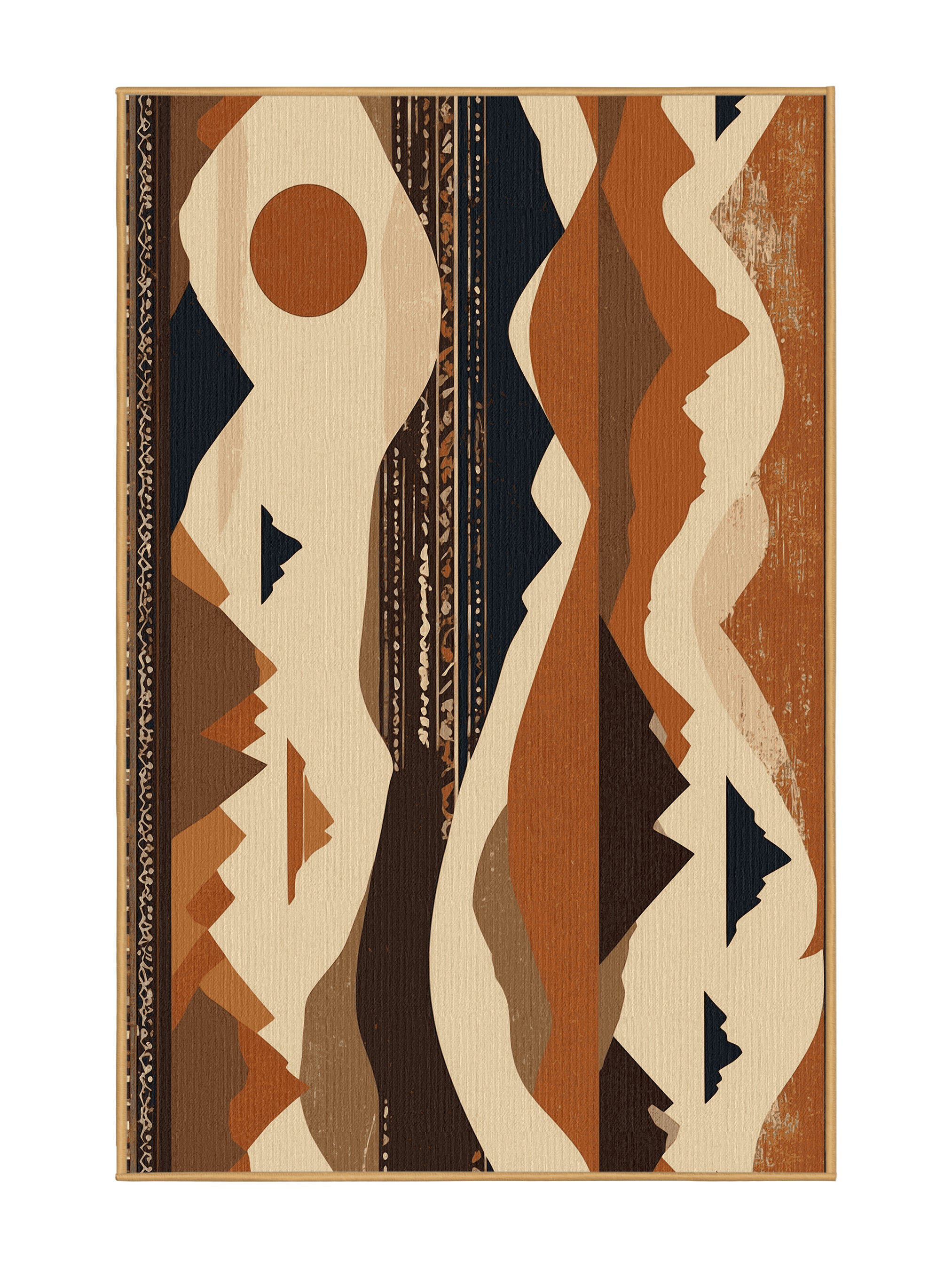 Wrought Studio™ Horizon Echo Rug | Wayfair