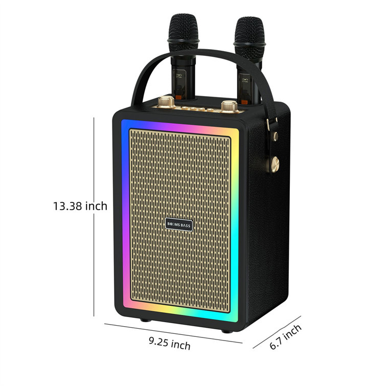 braaavo Portable Juke Box with Bluetooth | Wayfair
