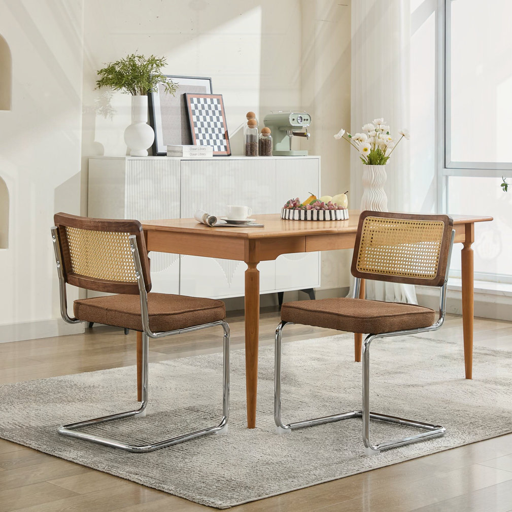Bay Isle Home™ Mid Century Modern Dining Chairs Set of 2 - Wayfair Canada