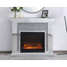 Everly Quinn Electric Fireplace & Reviews | Wayfair