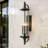 Red Barrel Studio® 32.7'' Glass Shade Outdoor Wall Light | Wayfair