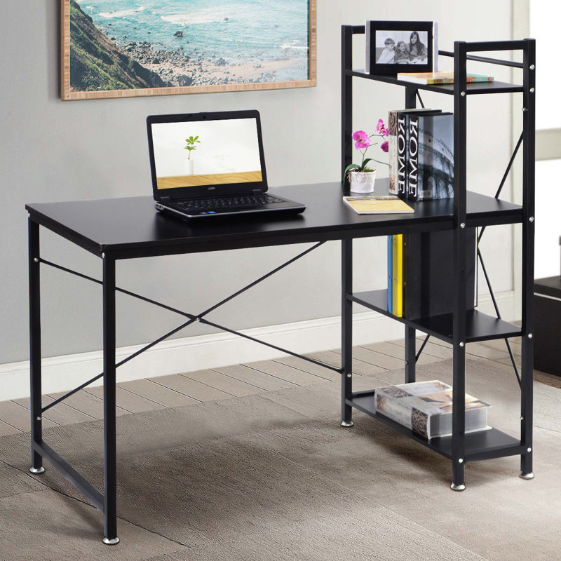 Ebern Designs Bartels Credenza Desk & Reviews | Wayfair
