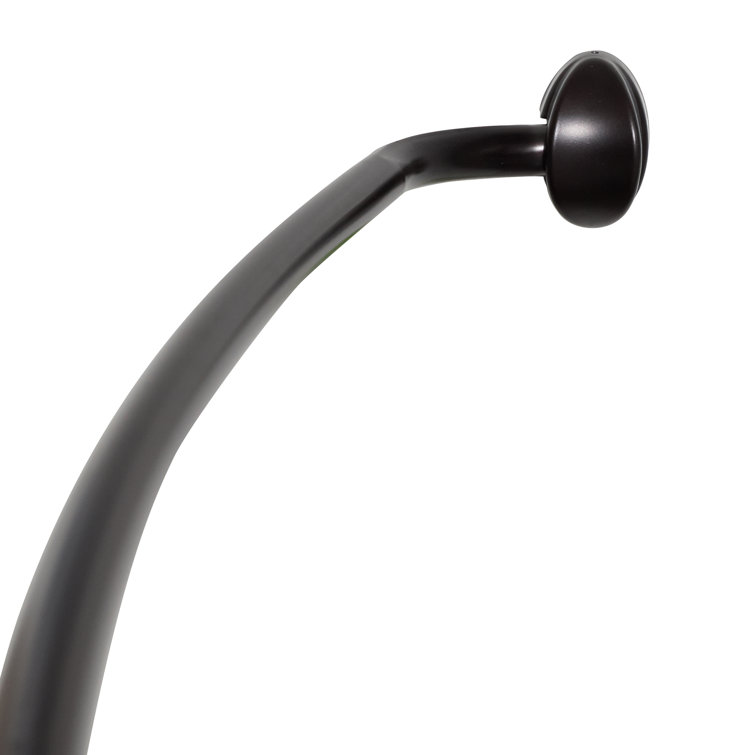 Zenith 72'' Curved Fixed Shower Curtain Rod & Reviews | Wayfair