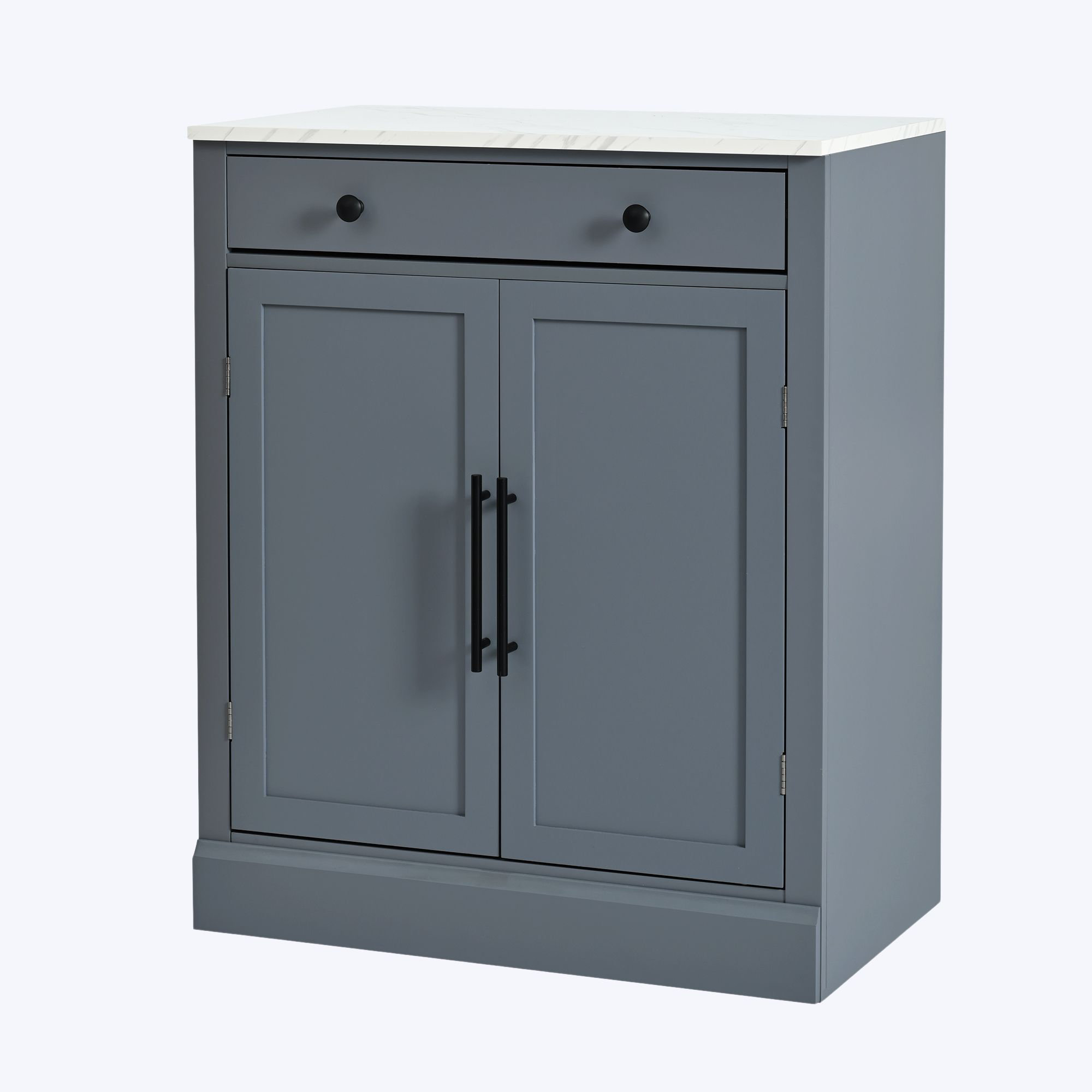 Red Barrel Studio Modern Kitchen Pantry With Drawer, Freestanding Small ...