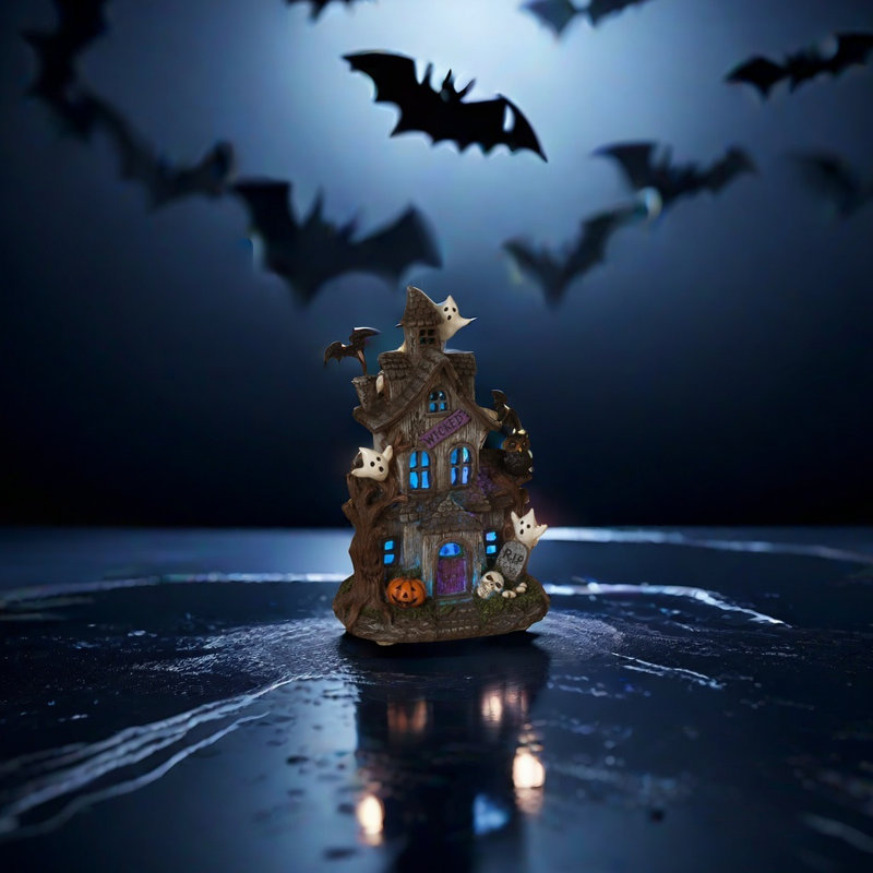 The Holiday Aisle® 11.5-Inch LED Lighted Color Changing Halloween ...