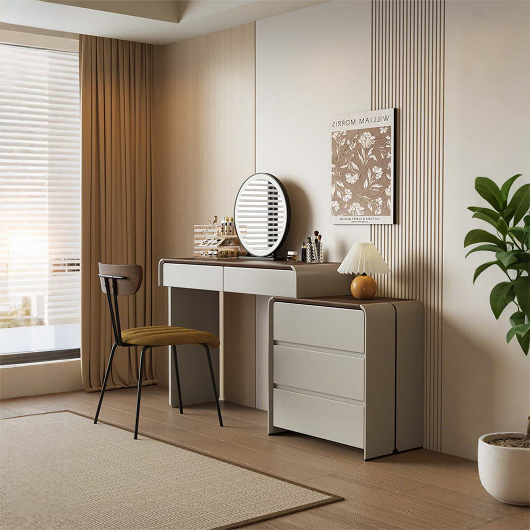 Wrought Studio 39.37"Minimalist Vanity and Dresser Combination ...
